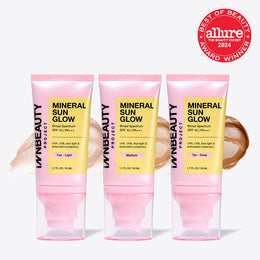 Mineral Sun Glow SPF 43 PA+++ | Broad Spectrum Sunscreen with Peptides & Vitamin C – INNBEAUTY ...