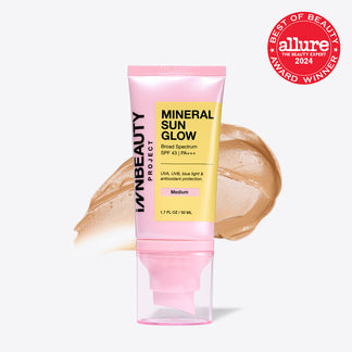 Mineral Sun Glow SPF 43 PA+++ | Broad Spectrum Sunscreen with Peptides & Vitamin C – INNBEAUTY ...
